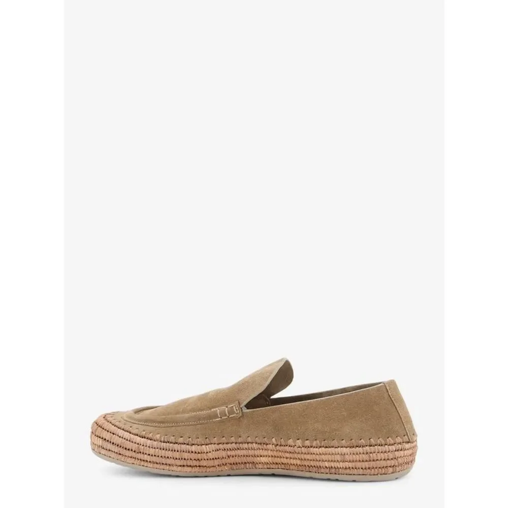 Loewe | Shoes | Loewe Men Rio Suede And Raffia Loafers | Poshmark
